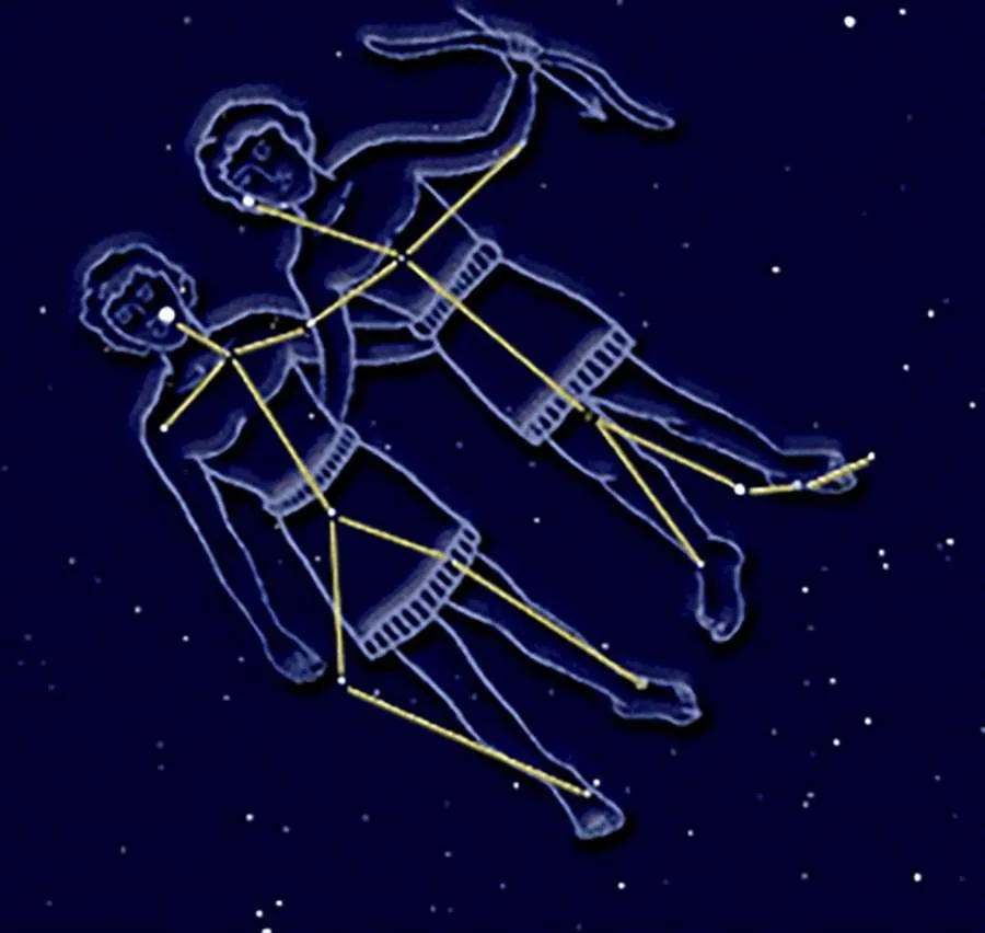 Gemini - Constellation Add-On - Night Sky Stencils | DIY Star Ceiling Kit
